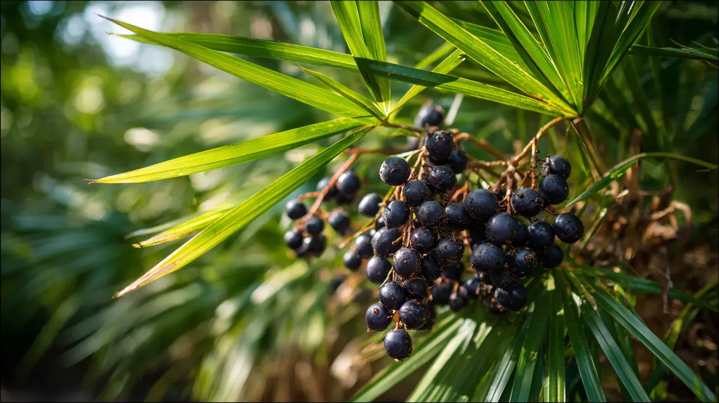 Les bienfaits de l'extrait de palmier de Floride (Saw palmetto)